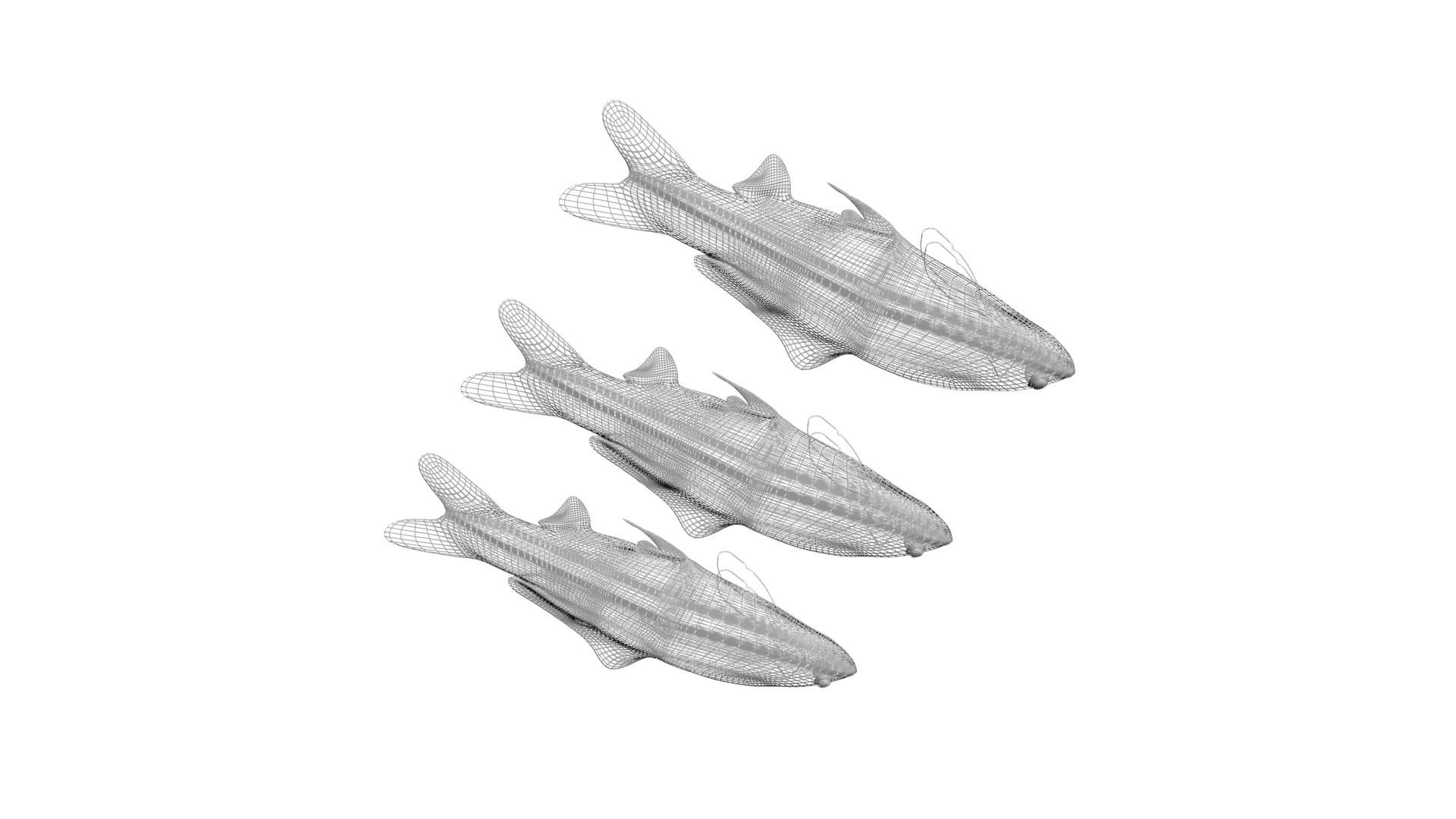 3D model Koi Fishes Set - TurboSquid 1874355