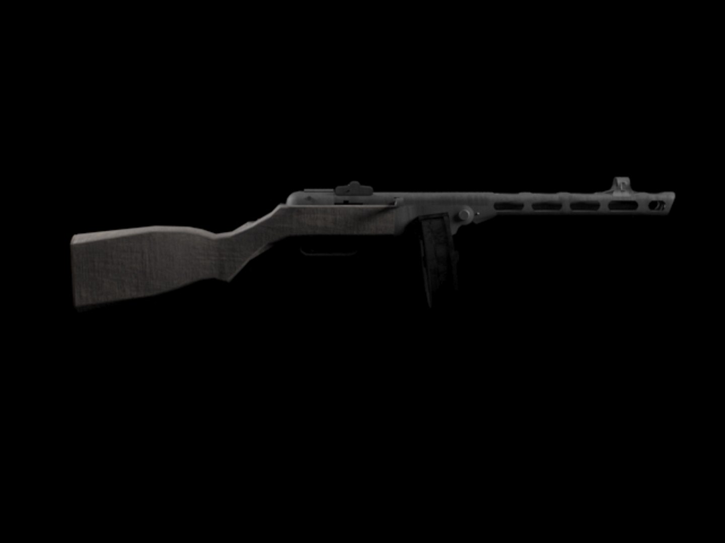 3D ppsh model - TurboSquid 1444451