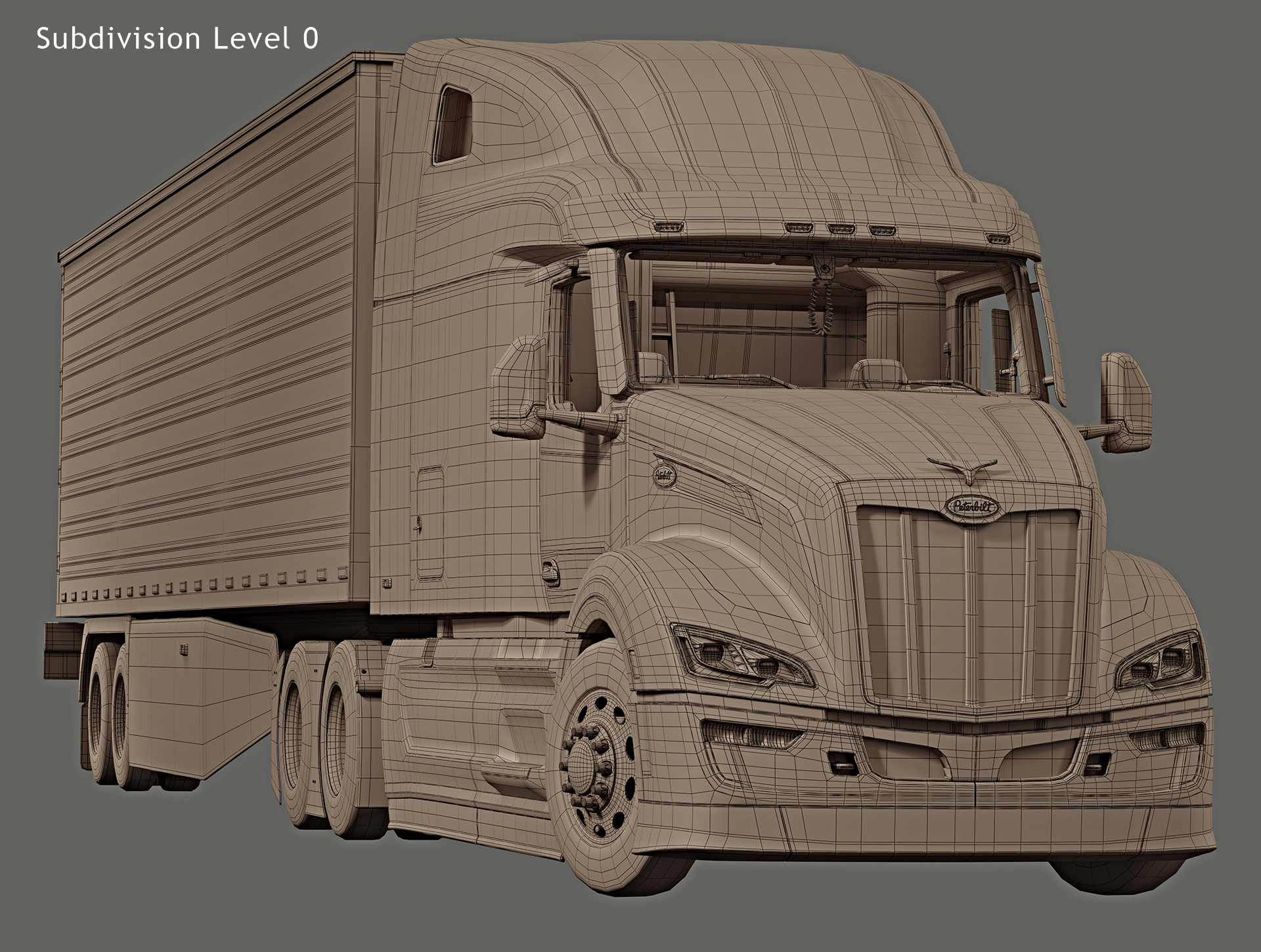 2021 Peterbilt 579 3D model - TurboSquid 1810982