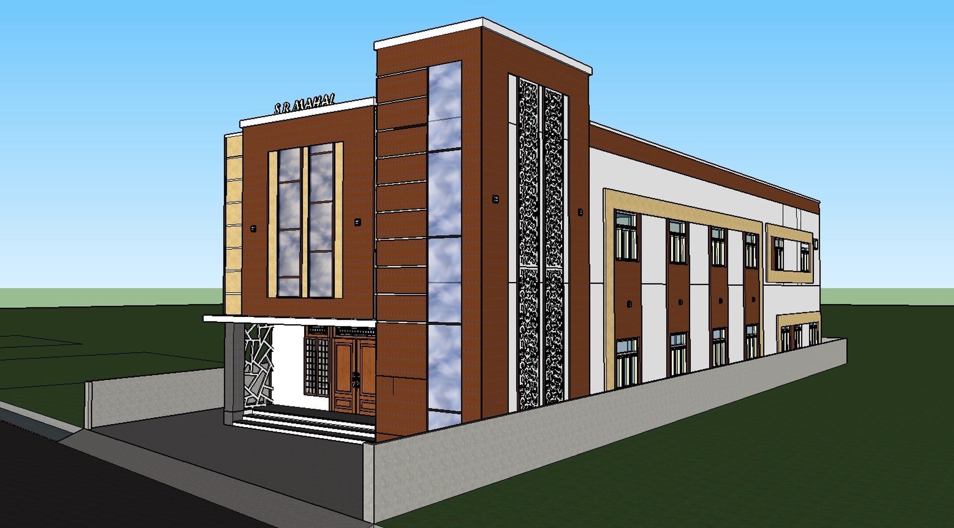 3D Marriage Hall Community - TurboSquid 1593928