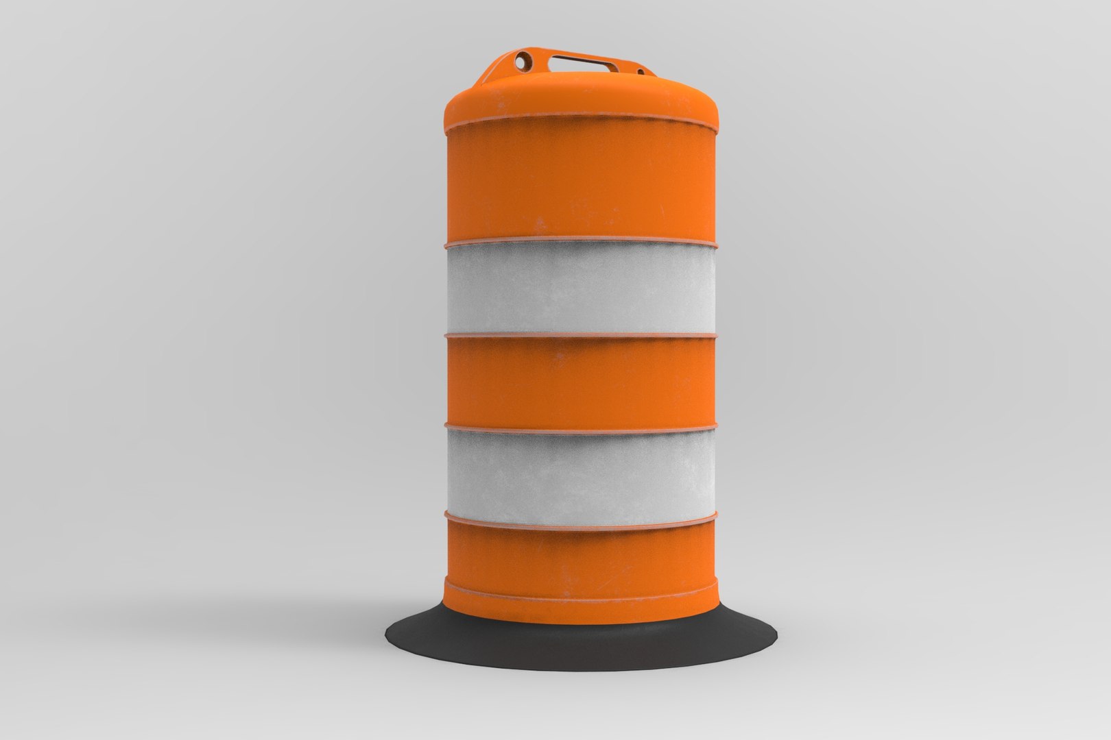 3D Traffic Cone Barrel Model - TurboSquid 1810868
