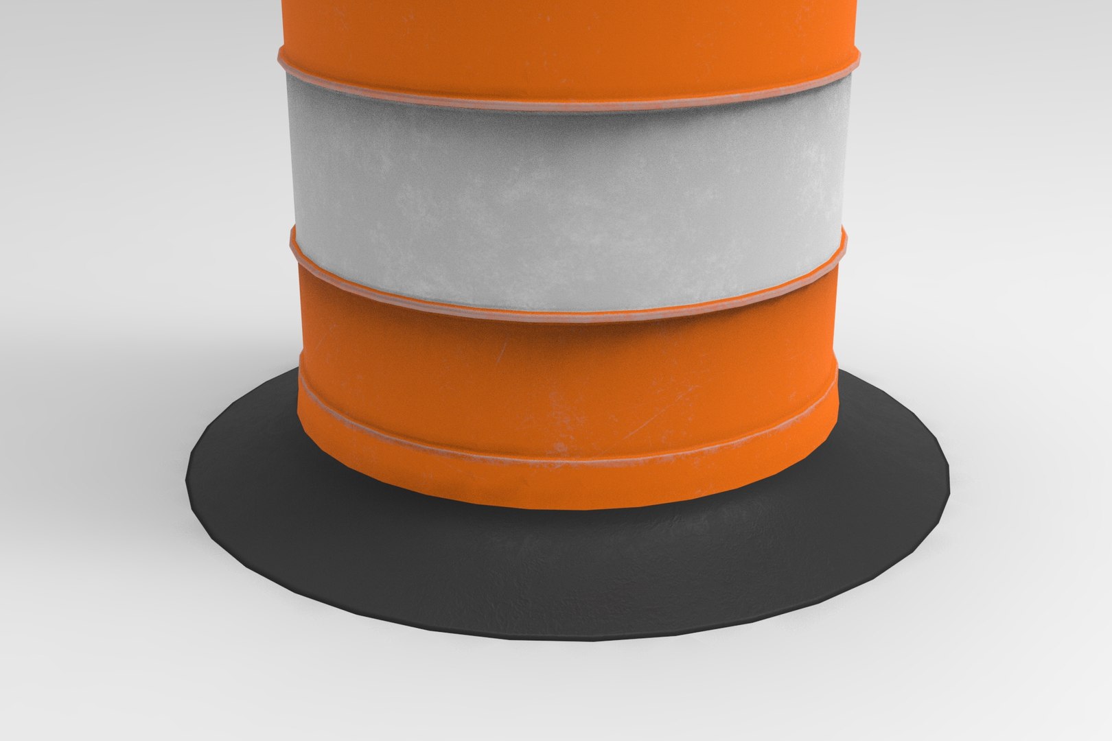 3D Traffic Cone Barrel Model - TurboSquid 1810868