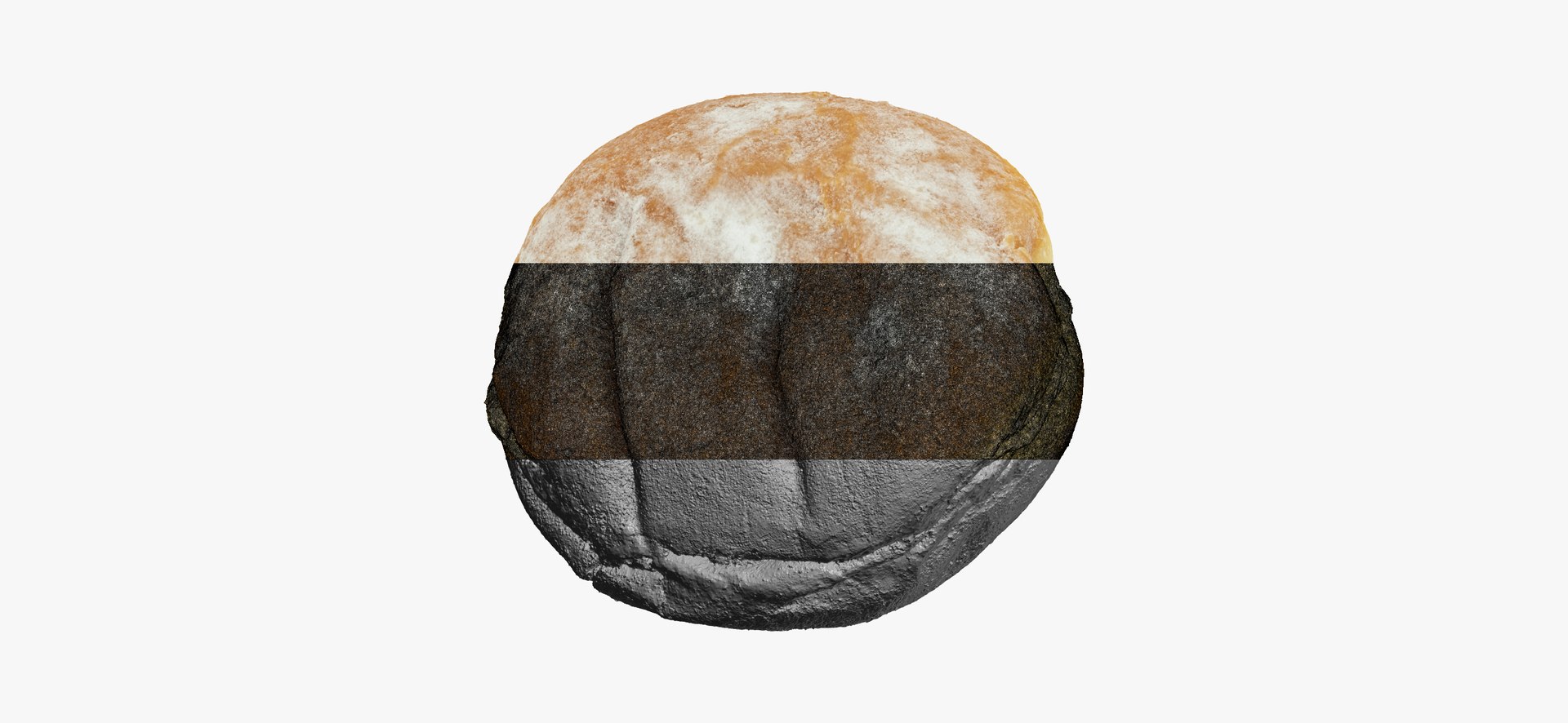 3D Powdered Donut 01 Raw - TurboSquid 1664690