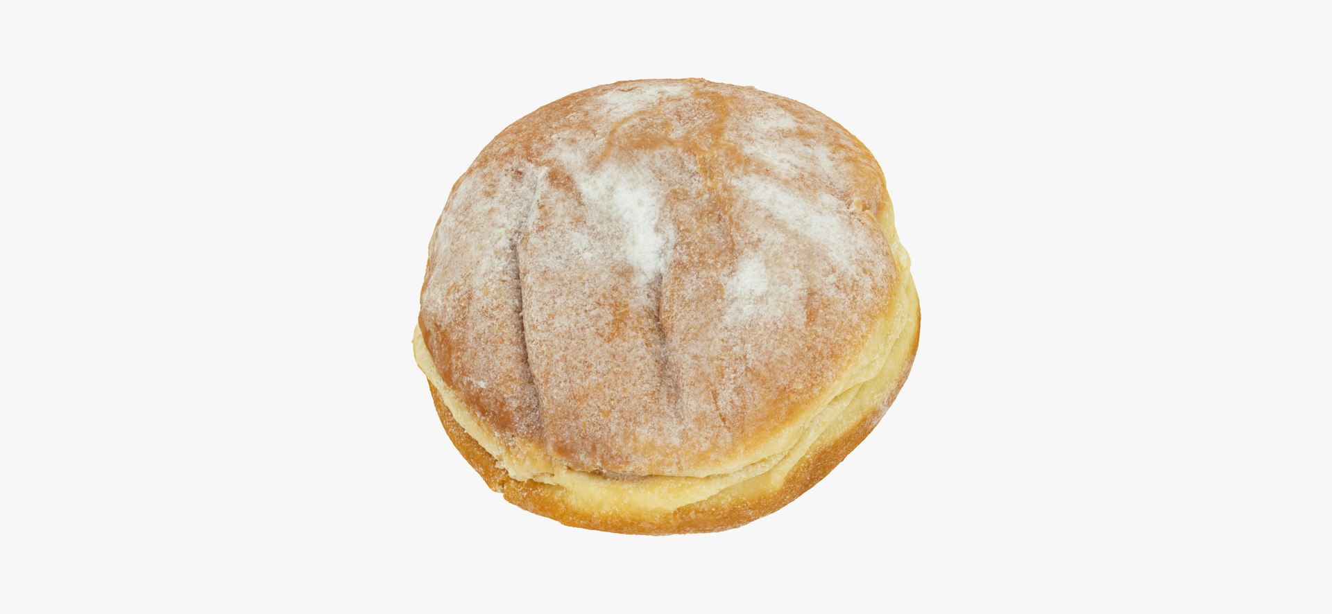 3D Powdered Donut 01 Raw - TurboSquid 1664690