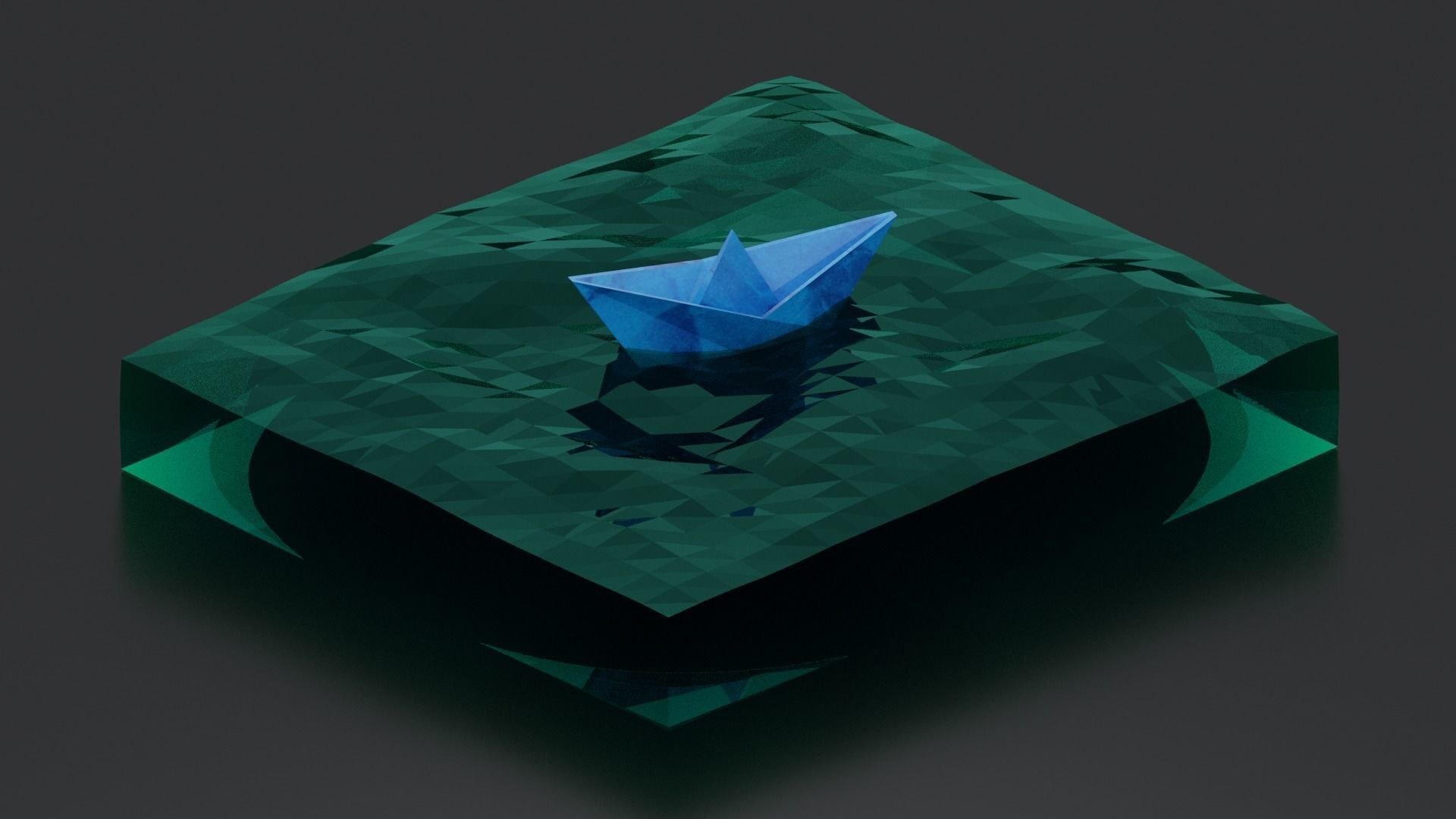 3D Paper Boat Model - TurboSquid 2133821