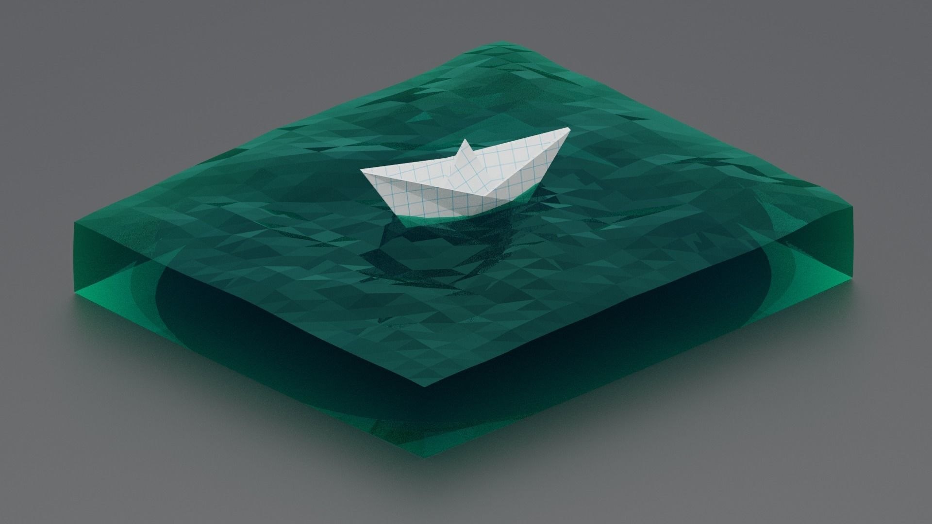 3D Paper Boat Model - TurboSquid 2133821