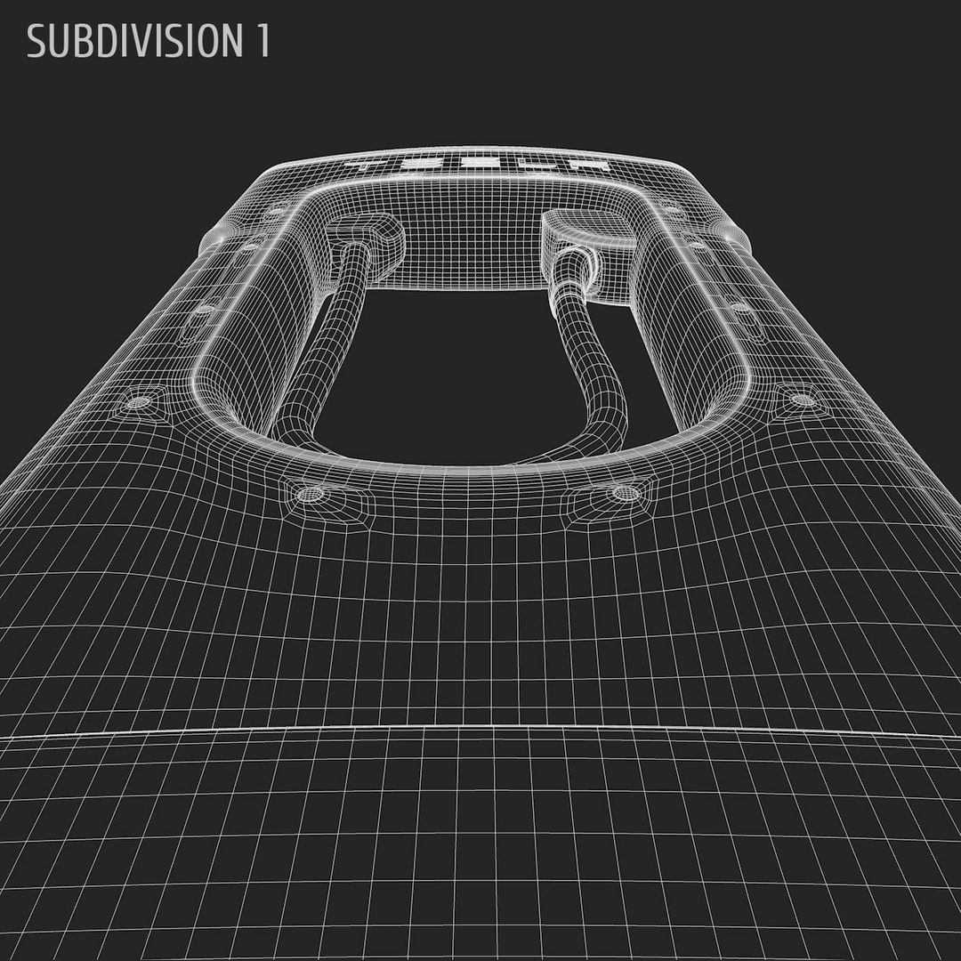 3d Tesla Supercharger Charger Model