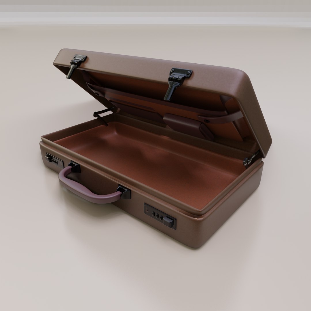 3D Briefcase - Model In Blender 3D 3D Model - TurboSquid 1732312