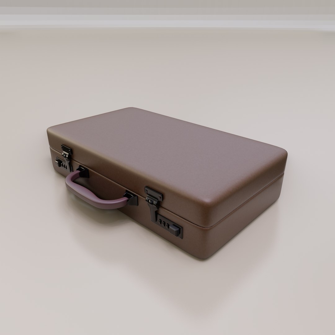 3D Briefcase - Model In Blender 3D 3D Model - TurboSquid 1732312