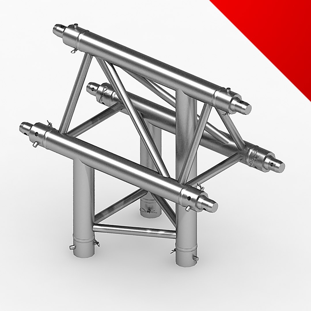 3d truss eurotruss parts model