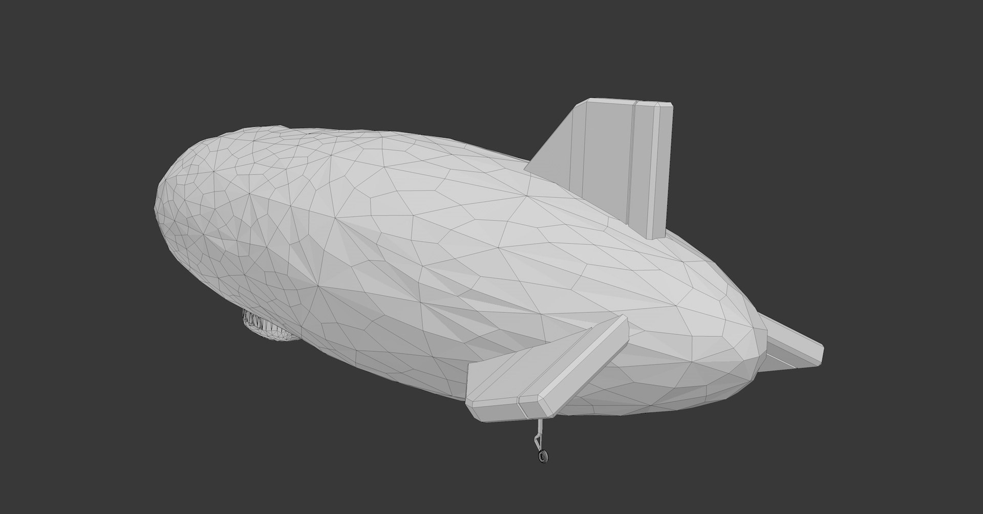 Zeppelin 3d Model