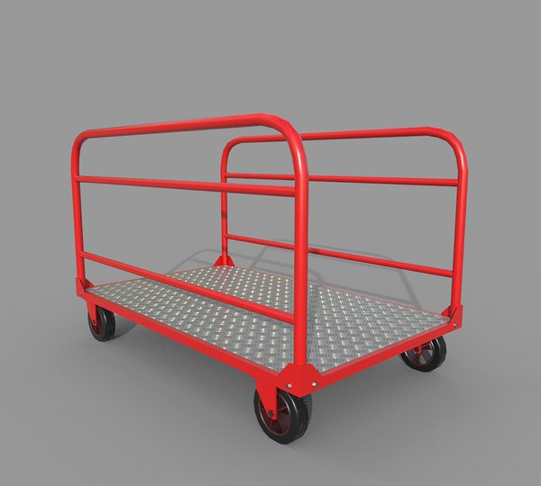 3D Platform Trolley B - TurboSquid 1763765