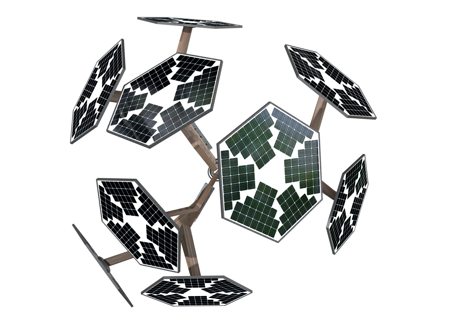 3D Future Energy Solar Trees Model - TurboSquid 1538578