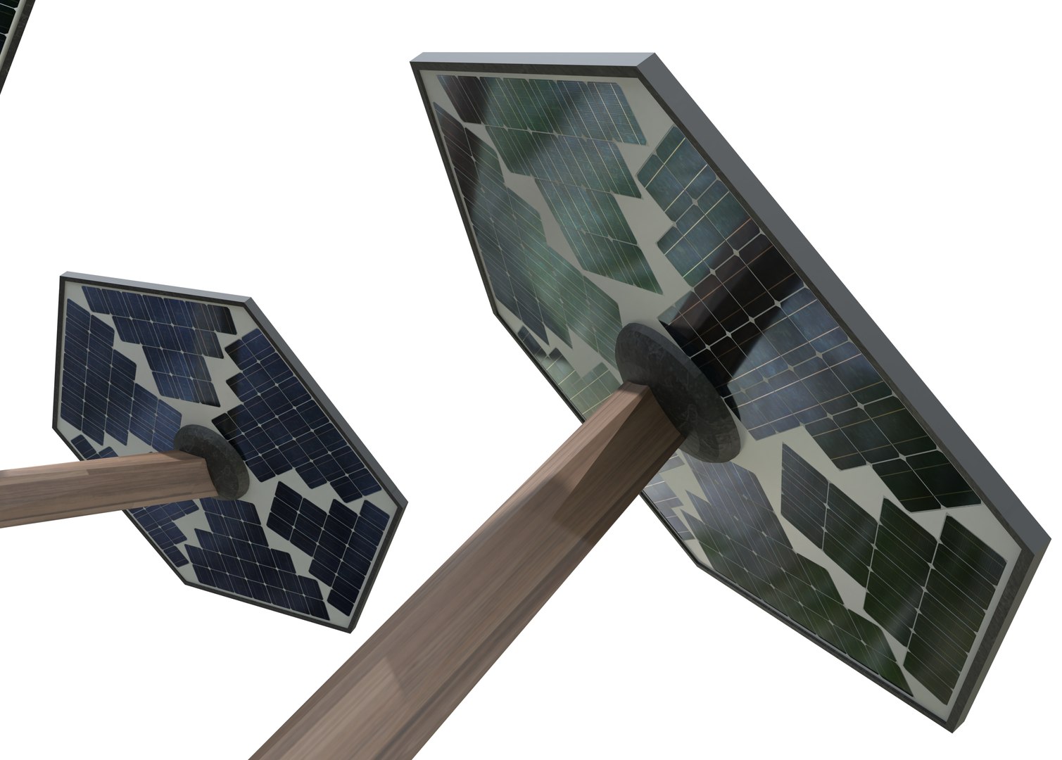 3D Future Energy Solar Trees Model - TurboSquid 1538578