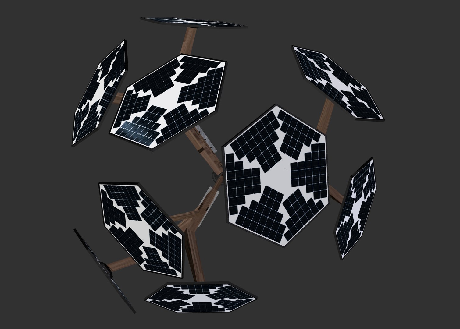 3D Future Energy Solar Trees Model - TurboSquid 1538578