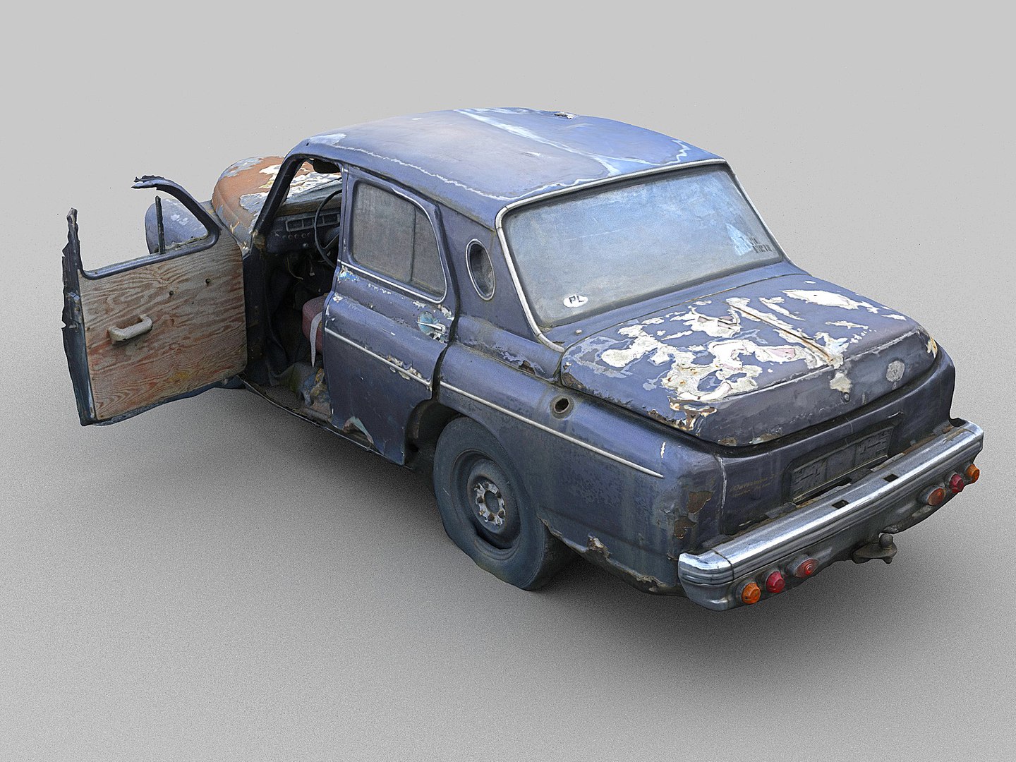 3D car apocalypse wreck pack - TurboSquid 1531612