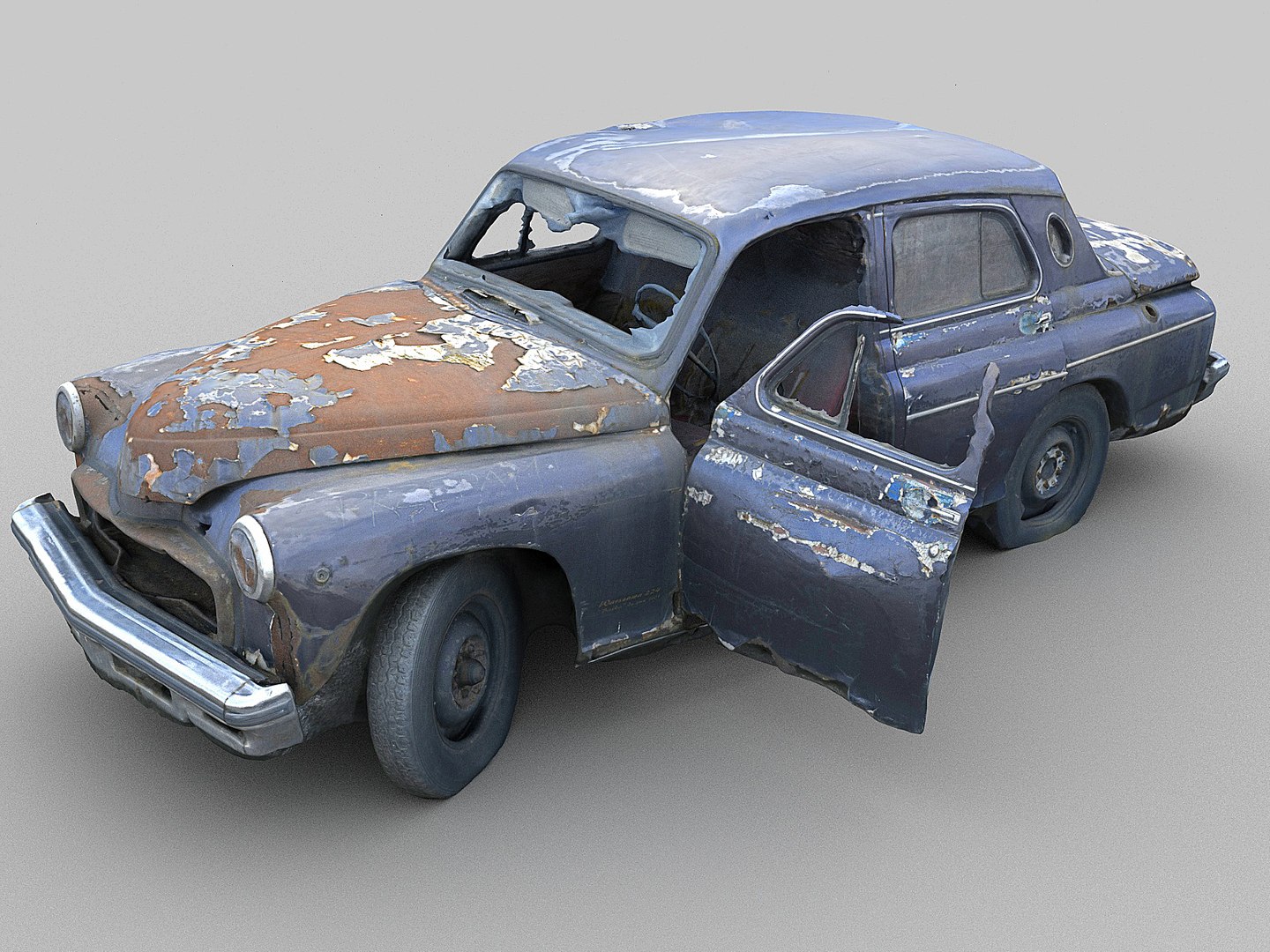 3D car apocalypse wreck pack - TurboSquid 1531612
