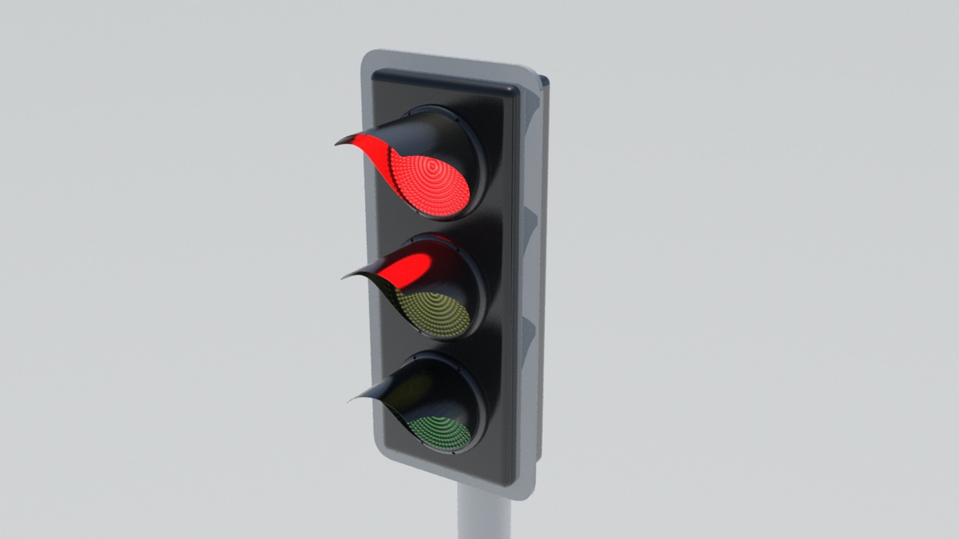 Traffic Lights 3d Max