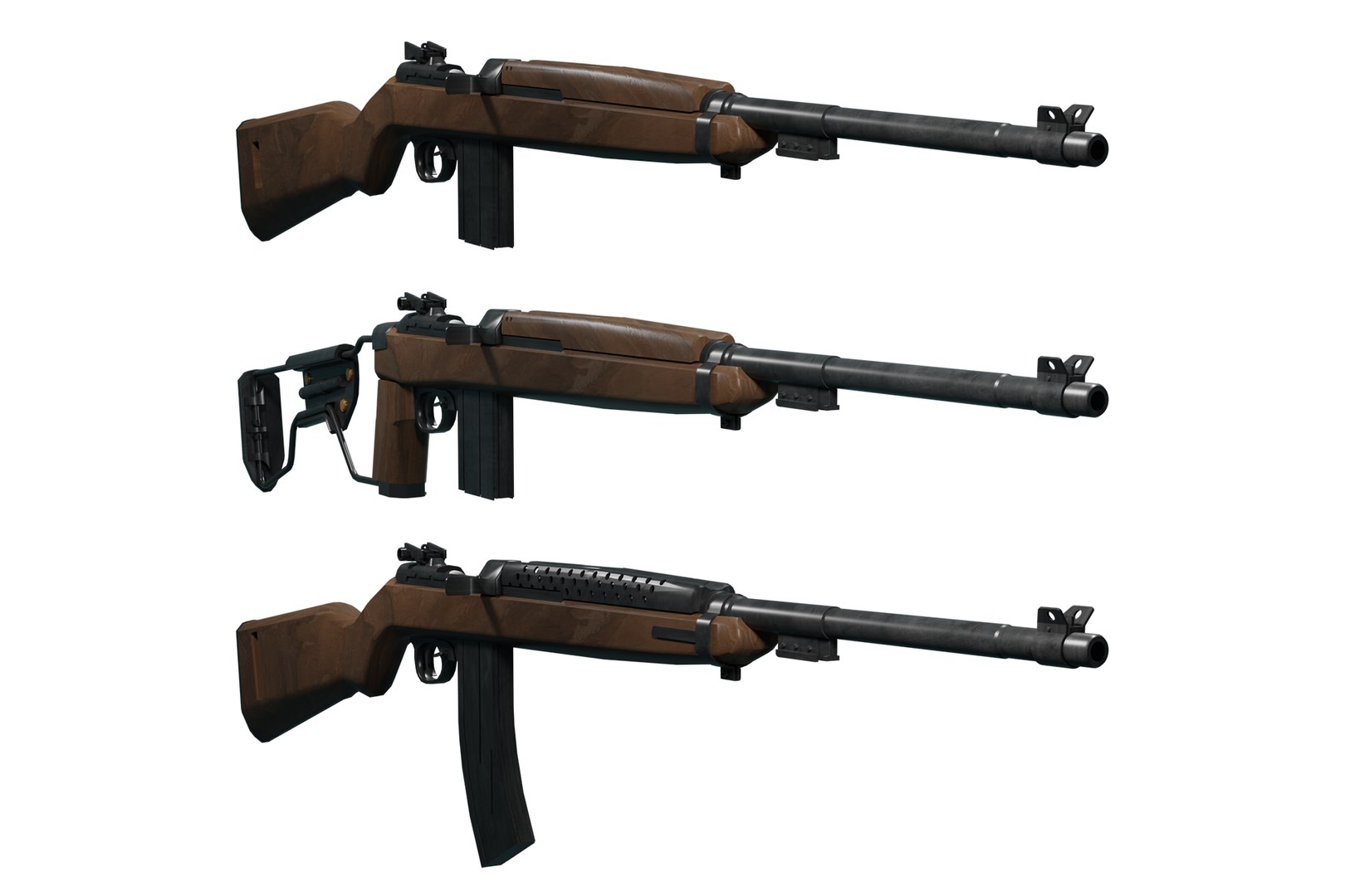 3D M1 Carbine Series Collection - TurboSquid 1824971