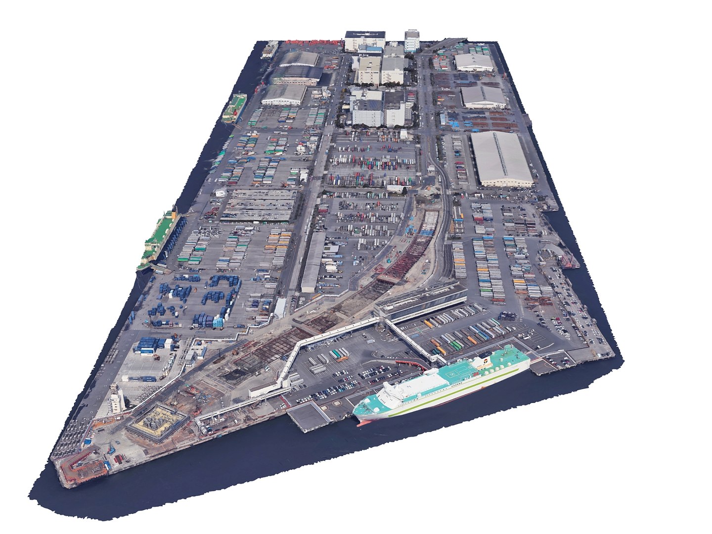 3D Model Port Terminal - TurboSquid 1423361