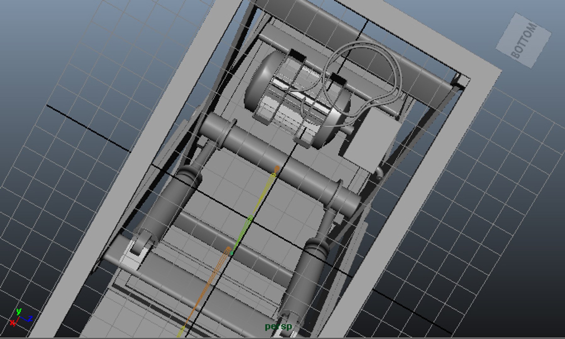 Hydraulic Scissor Lift 3D Model - TurboSquid 1212639