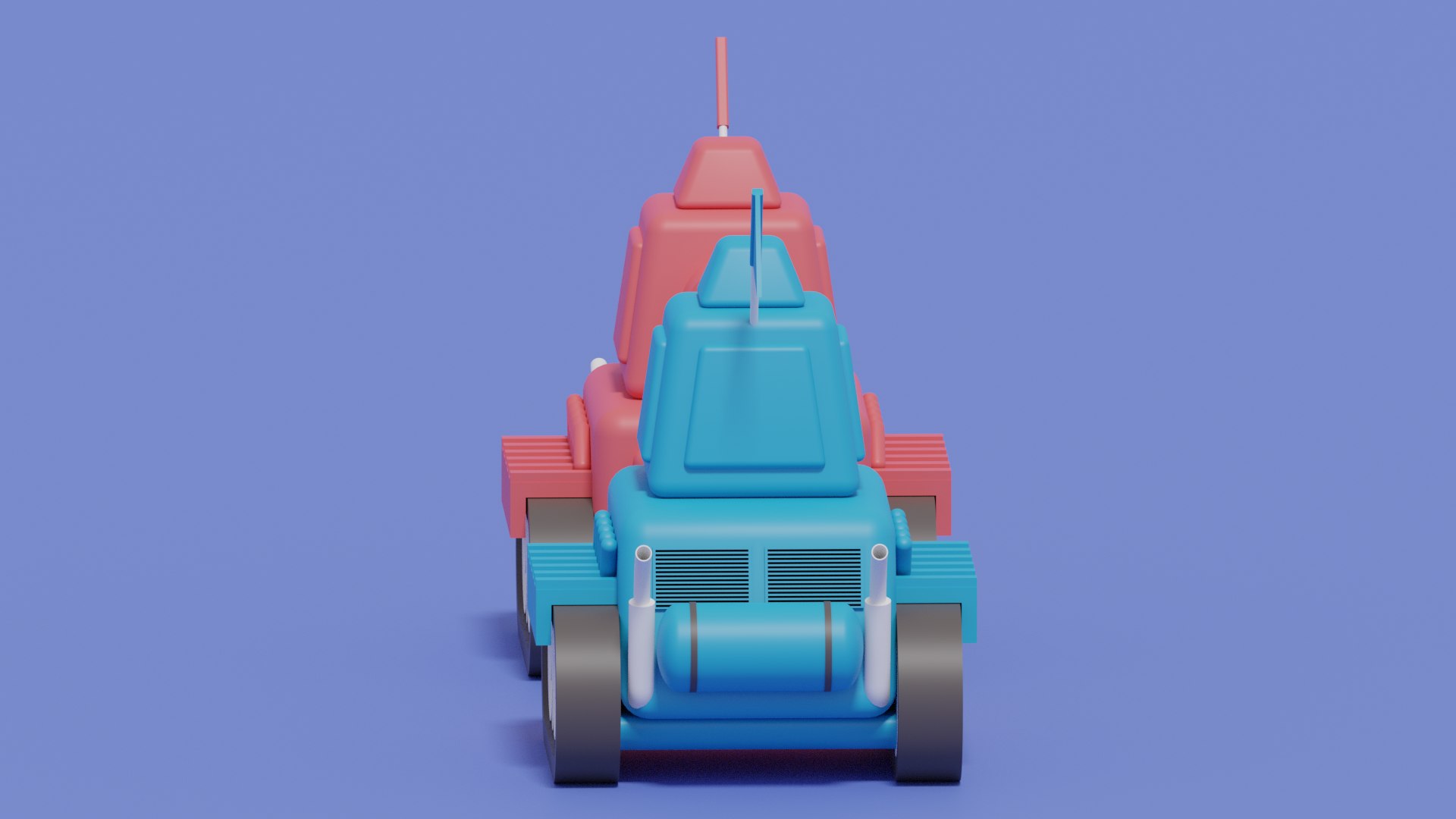 Cartoon Cute Tank 3D Model - TurboSquid 2421730