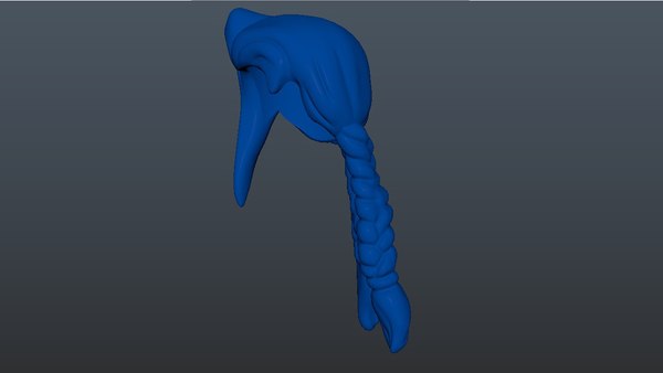 modelo 3d lego Jinx pelo pelo largo - TurboSquid 1555623