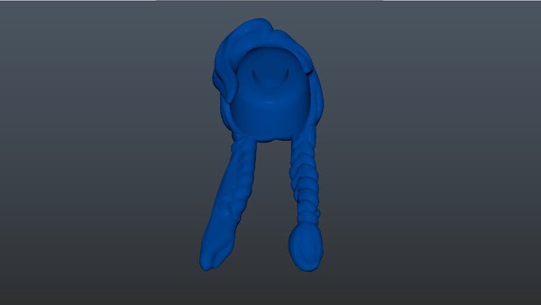 modelo 3d lego Jinx pelo pelo largo - TurboSquid 1555623