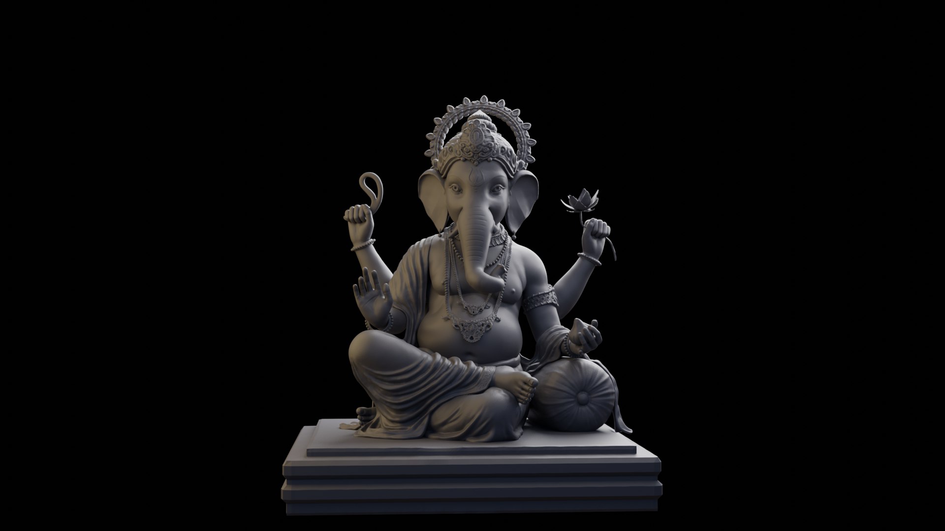 Ganesha Lord 3D - TurboSquid 1609193