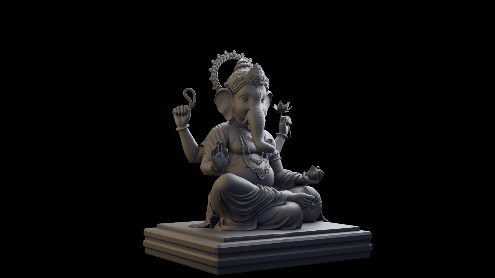 Ganesha Lord 3D - TurboSquid 1609193