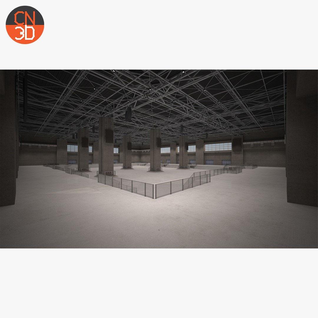 3D Hall Low Poly - Multifunctional 3D Model - TurboSquid 1732290