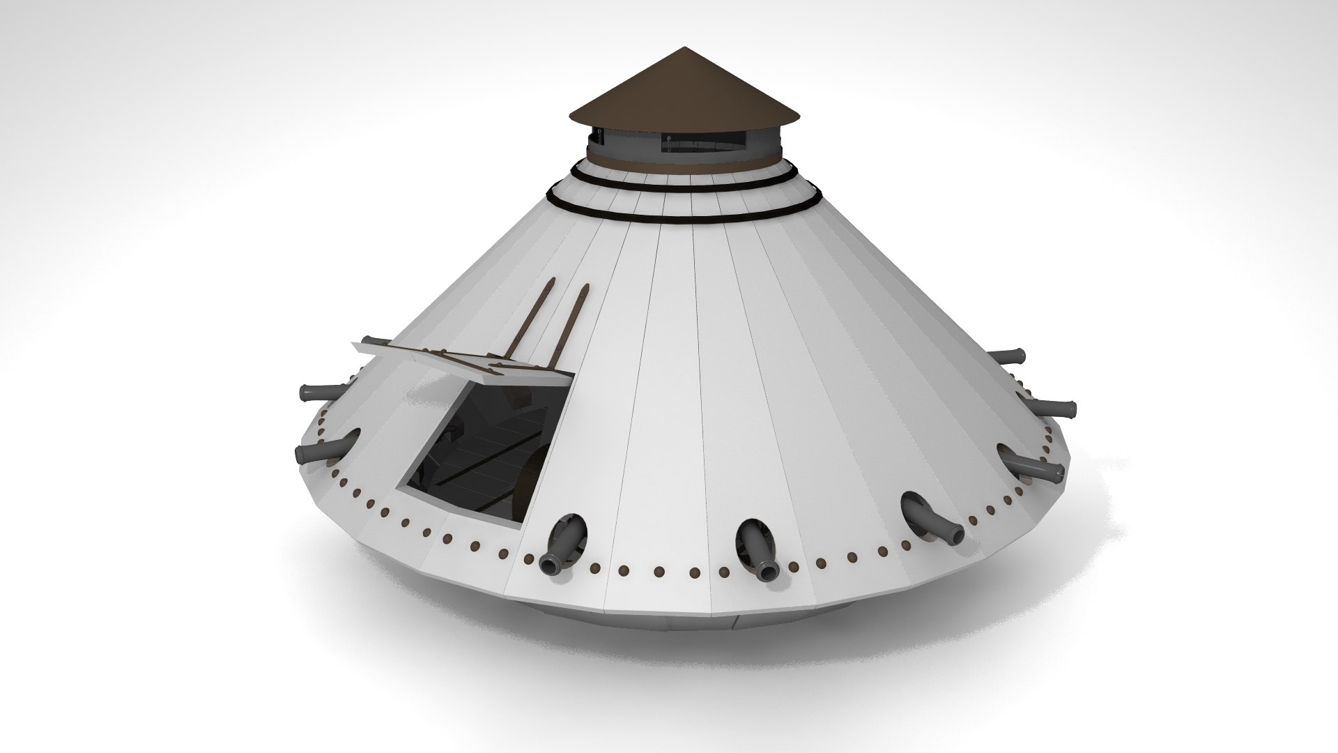 Leonardo Da Vinci Tank 3D - TurboSquid 1727925