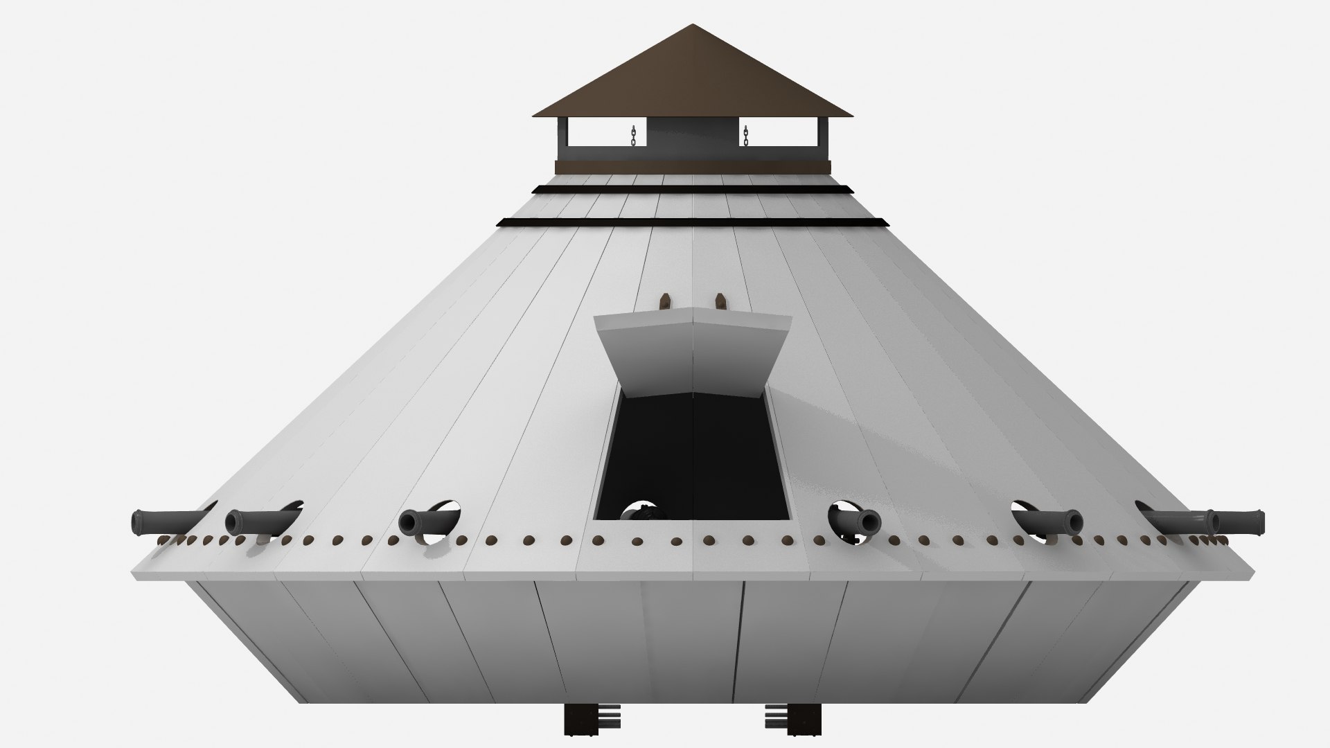 Leonardo Da Vinci Tank 3D - TurboSquid 1727925