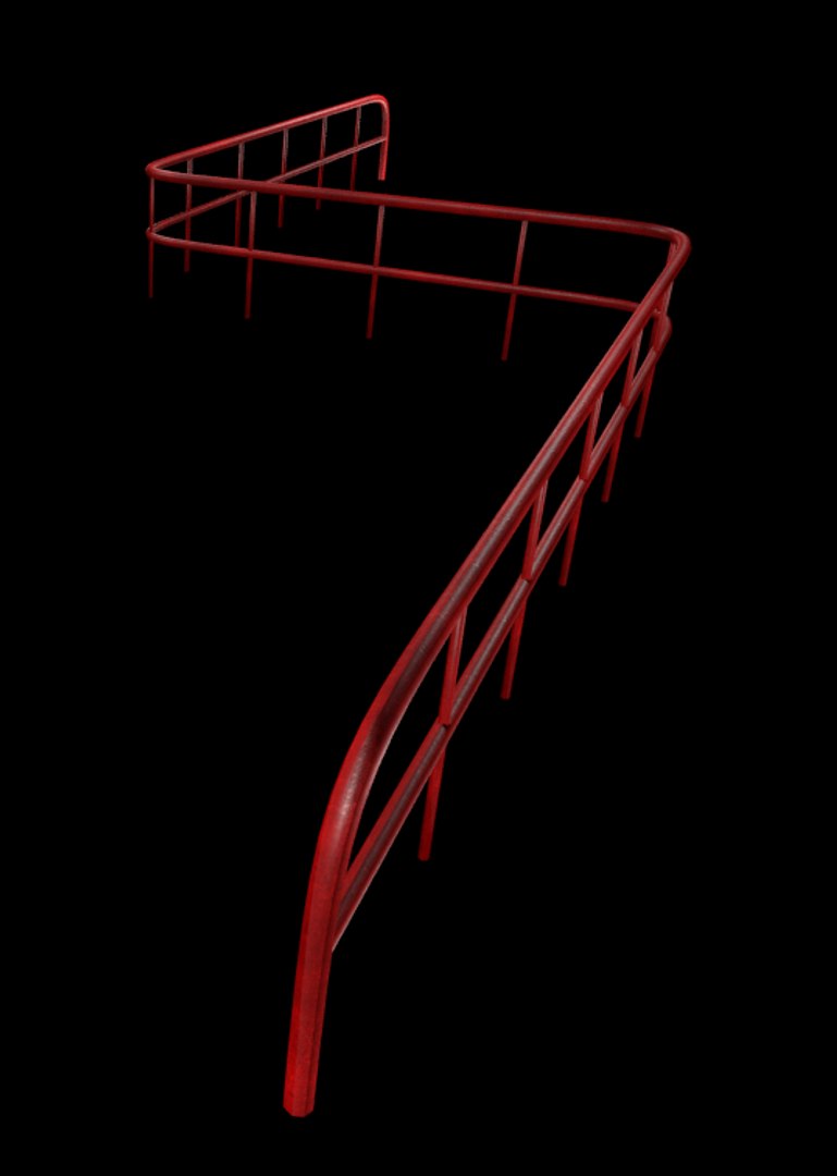 3d Handrail Hand Rail