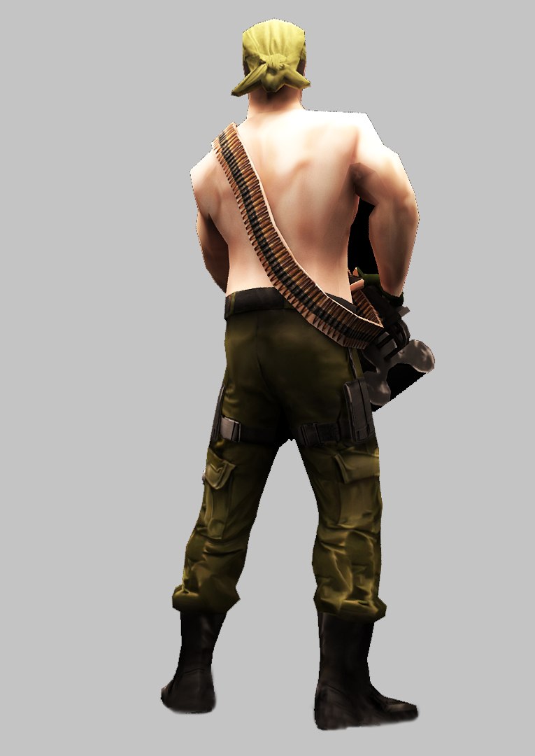 3d Machine Gunner