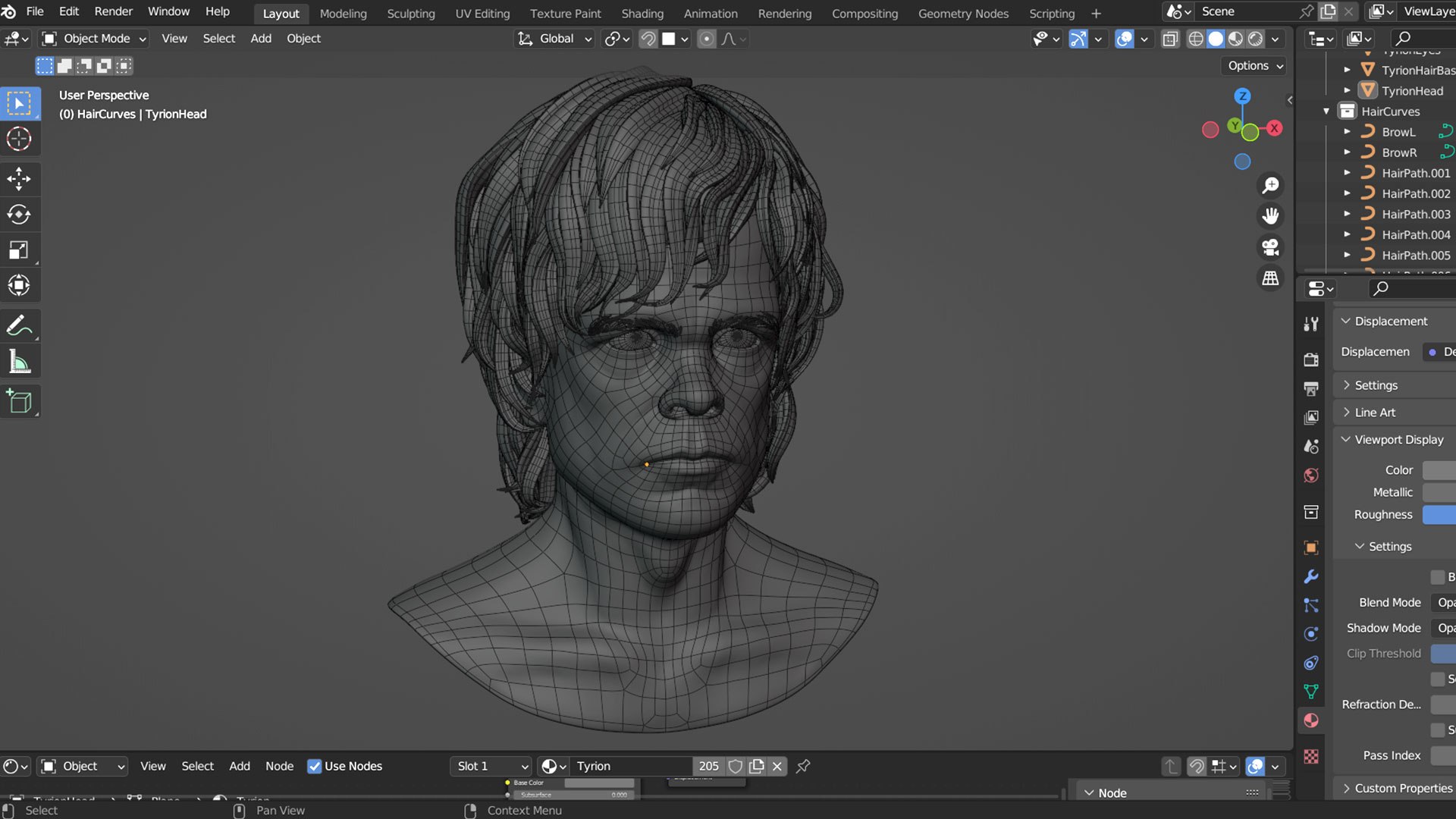 Free 3D Peter Dinklage Likeness Portrait - TurboSquid 2092437