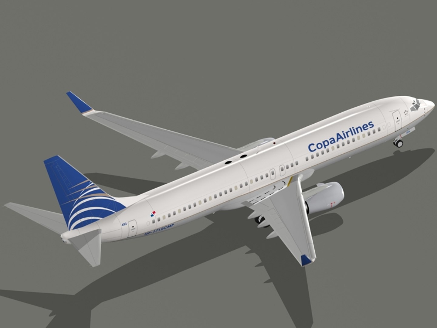 Boeing 737-800 Copa Airlines Model - TurboSquid 1271050