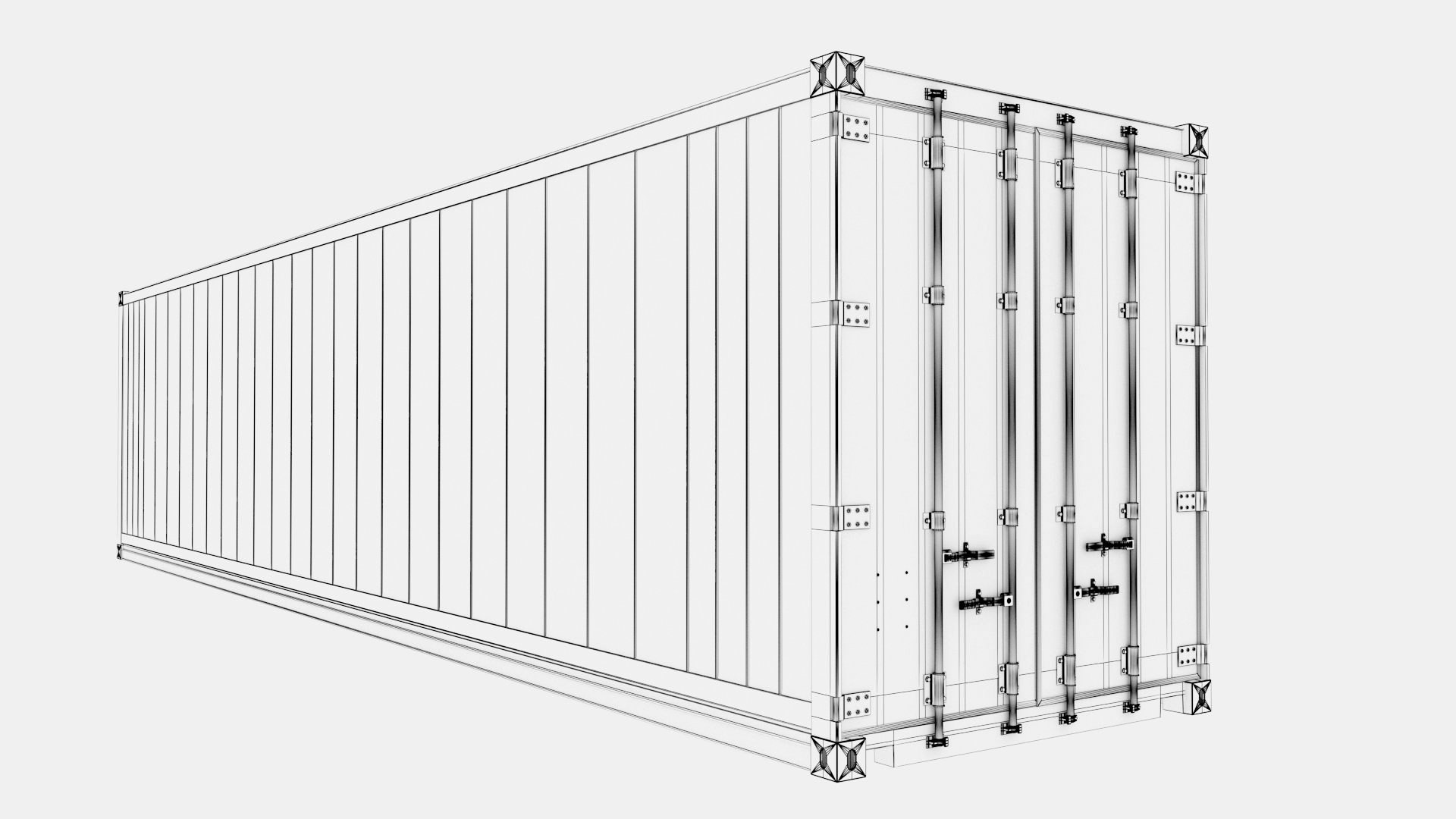 40feet MSC Container Reefer CARRIER 3D Model - TurboSquid 2140283