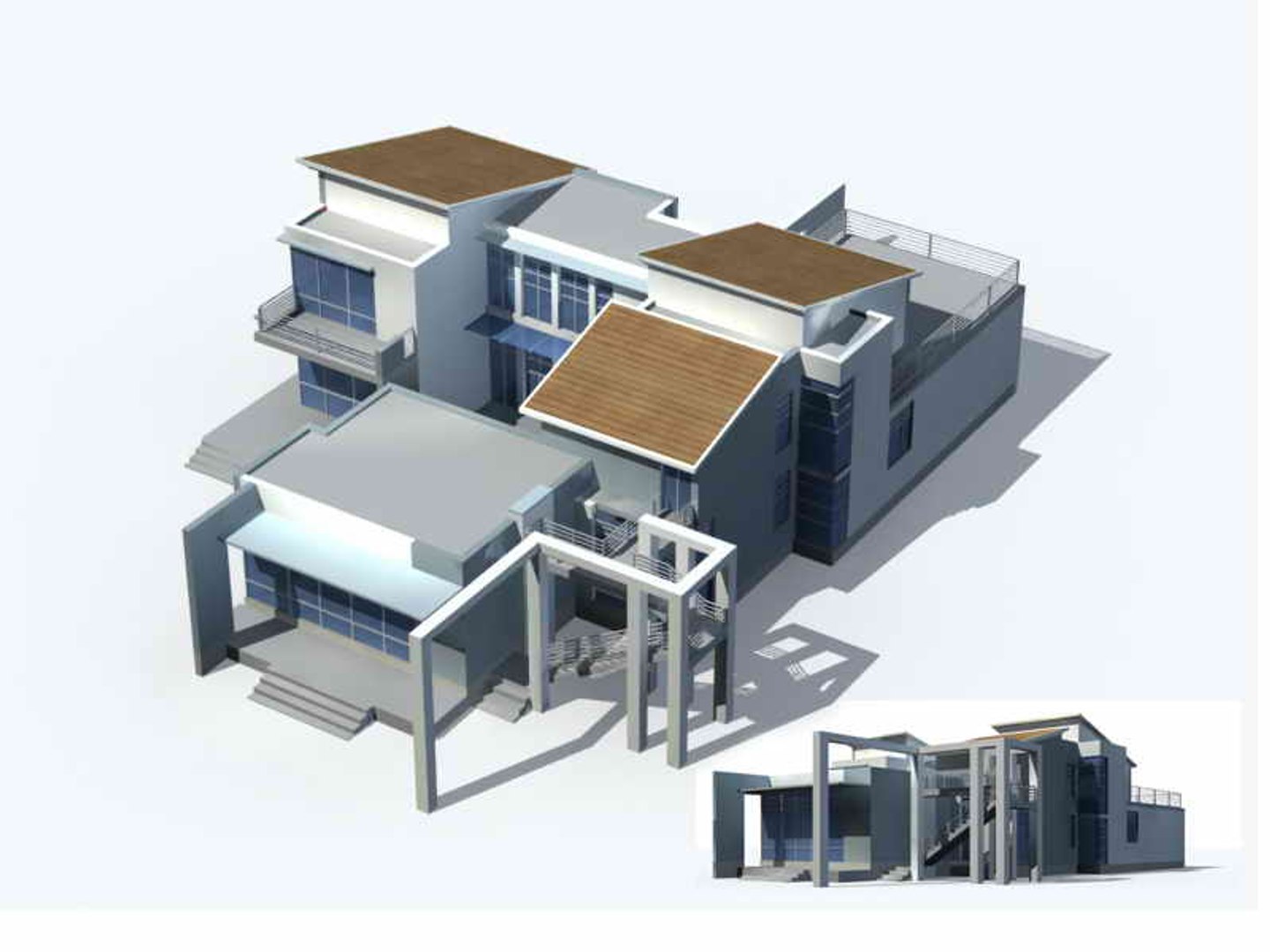 maya exterior rendering