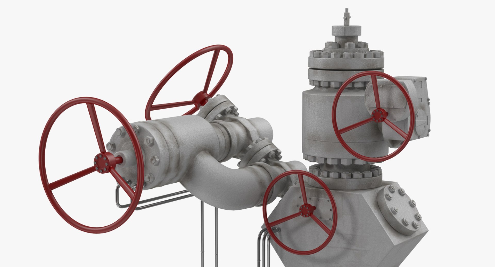 3D Oil Wellheads Collection Model - TurboSquid 2172278