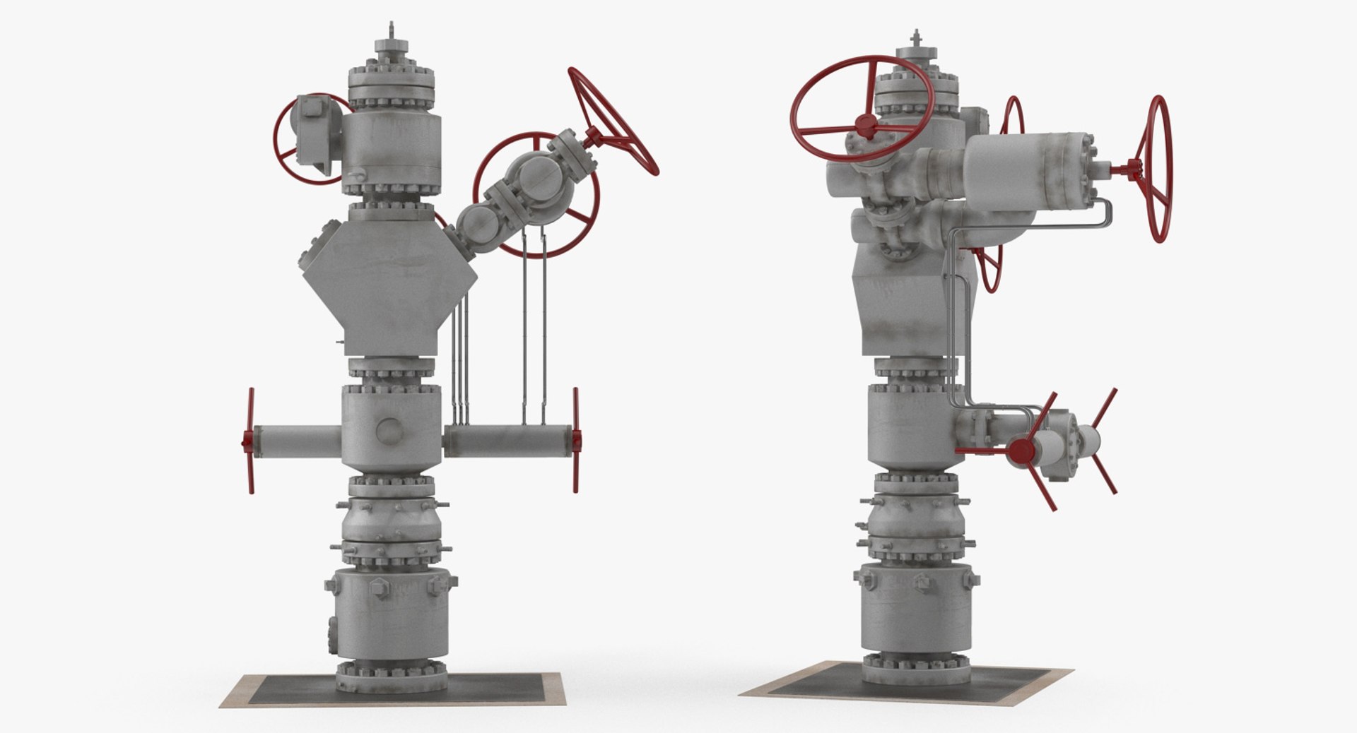 3D Oil Wellheads Collection Model - TurboSquid 2172278
