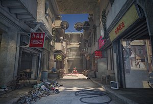 Free 3D Alley Models | TurboSquid