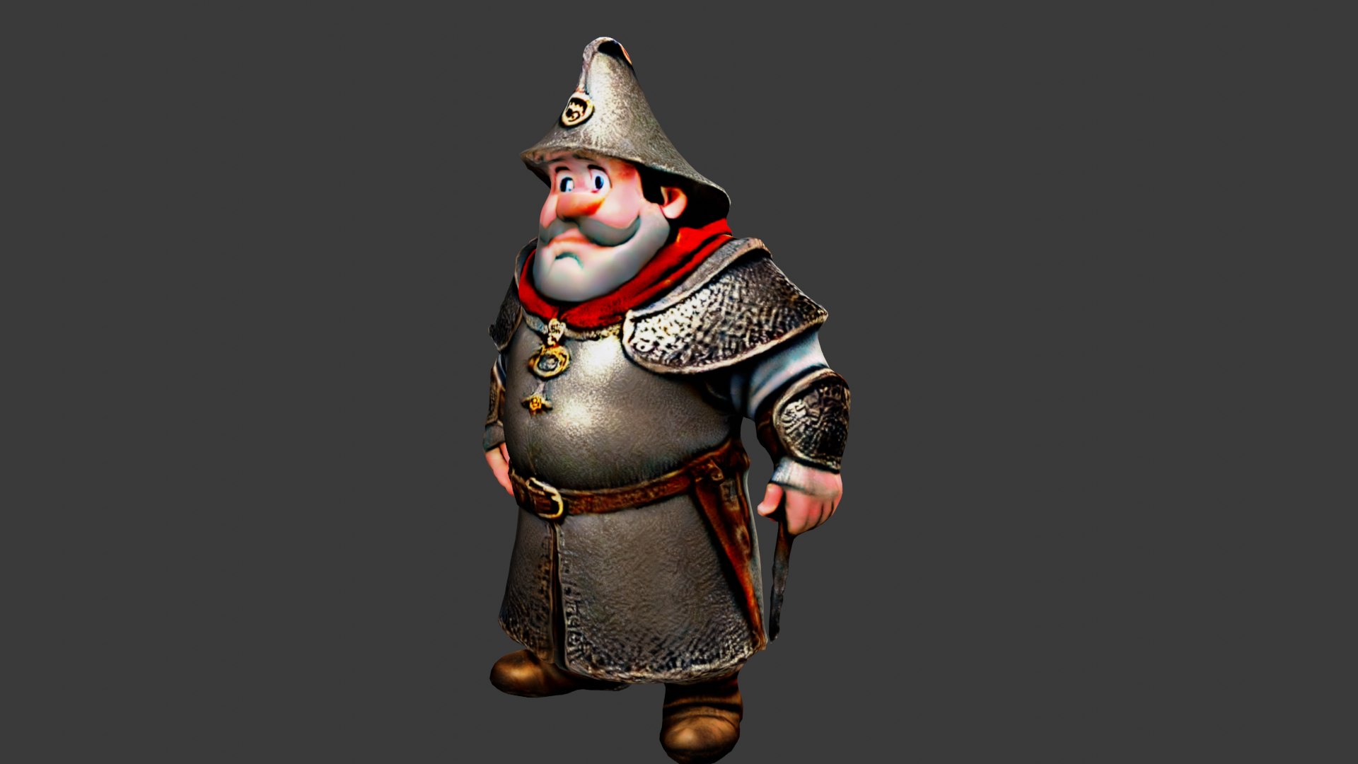 3D Fat Wizard - TurboSquid 2127536