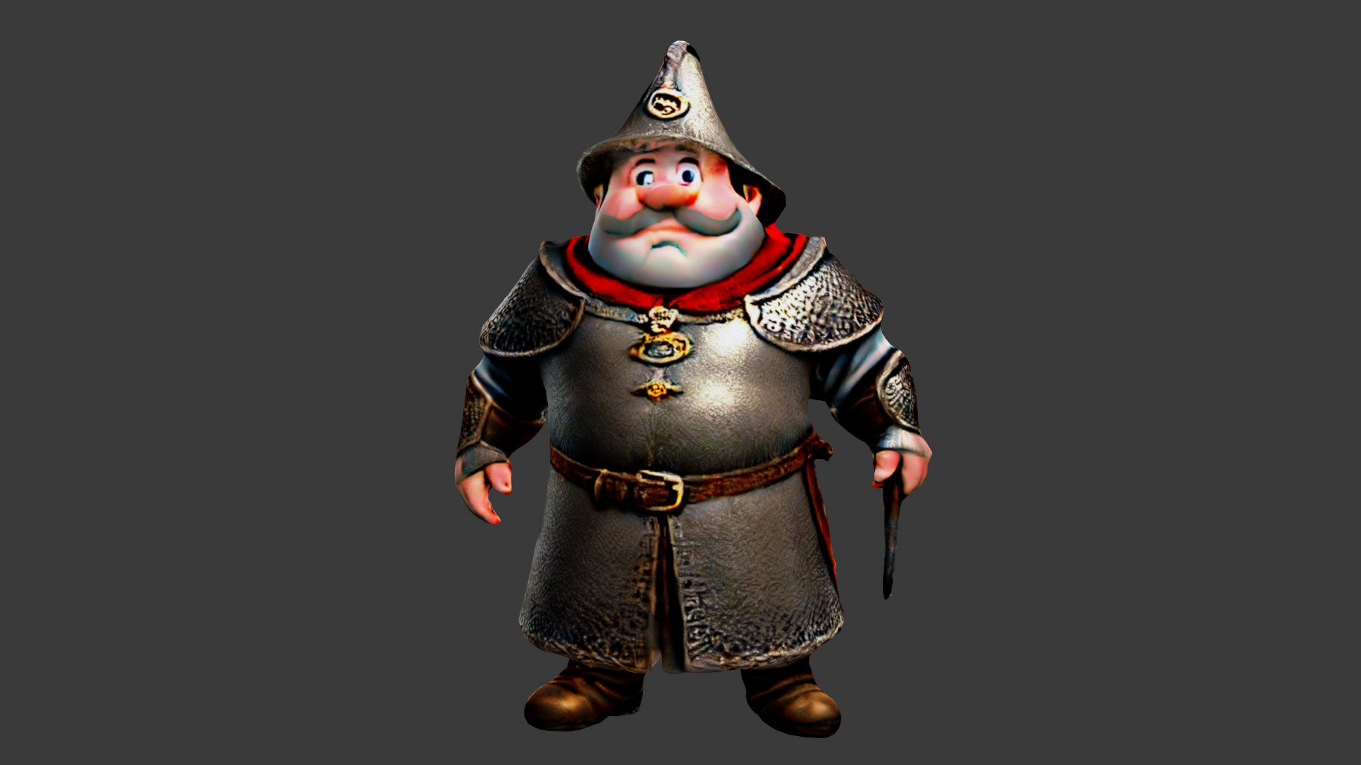 3D Fat Wizard - TurboSquid 2127536