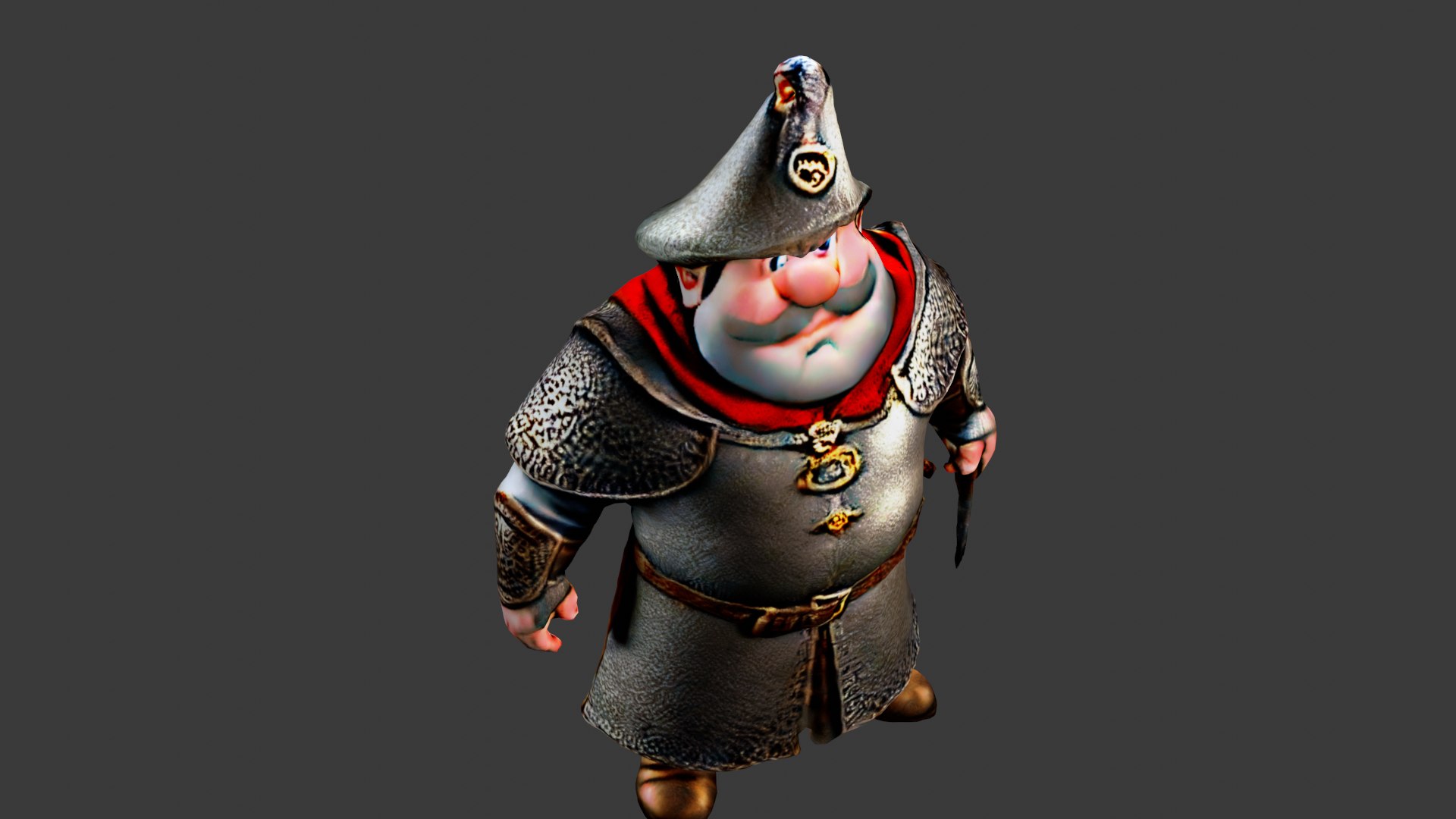 3D Fat Wizard - TurboSquid 2127536