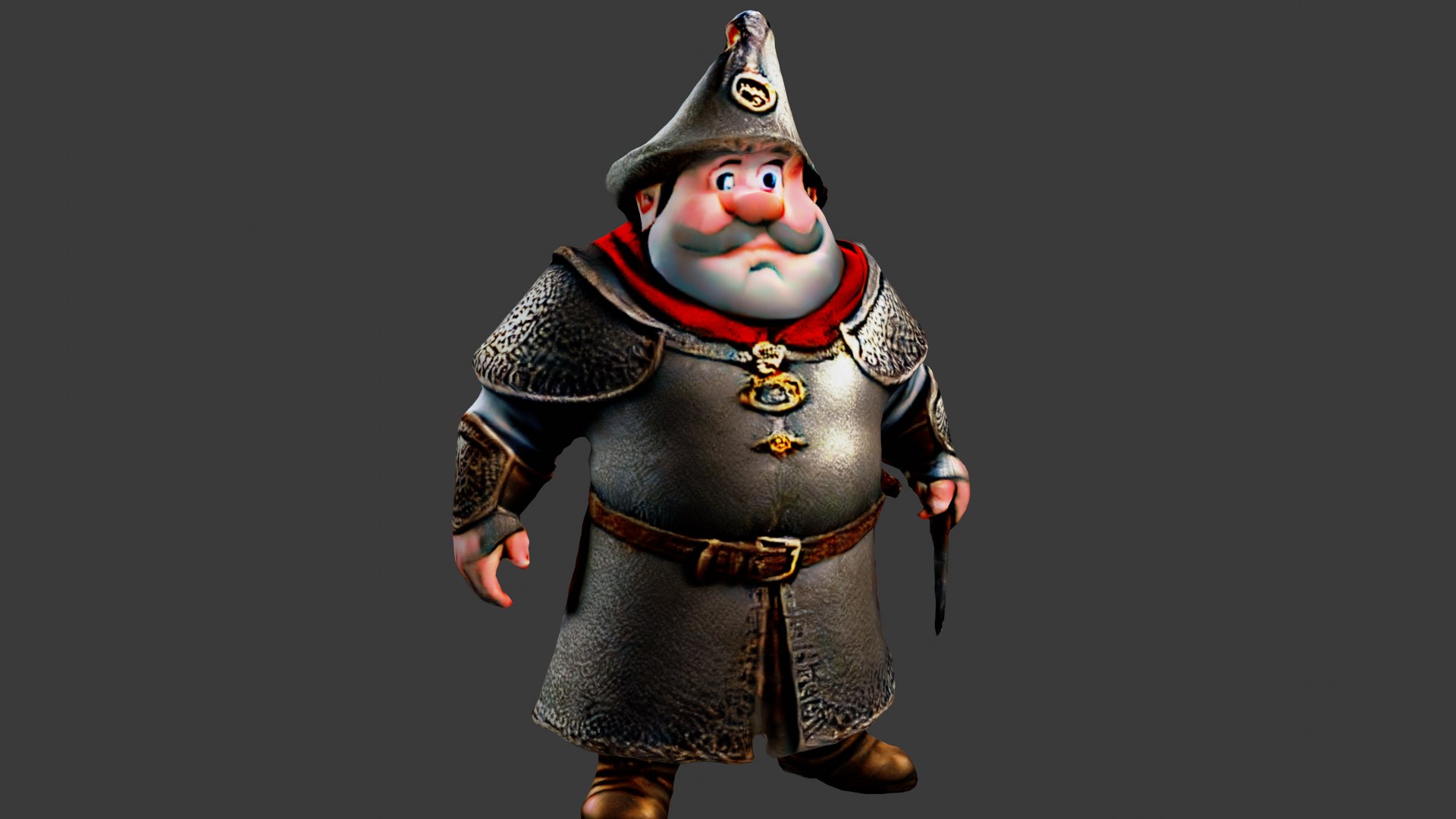 3D Fat Wizard - TurboSquid 2127536