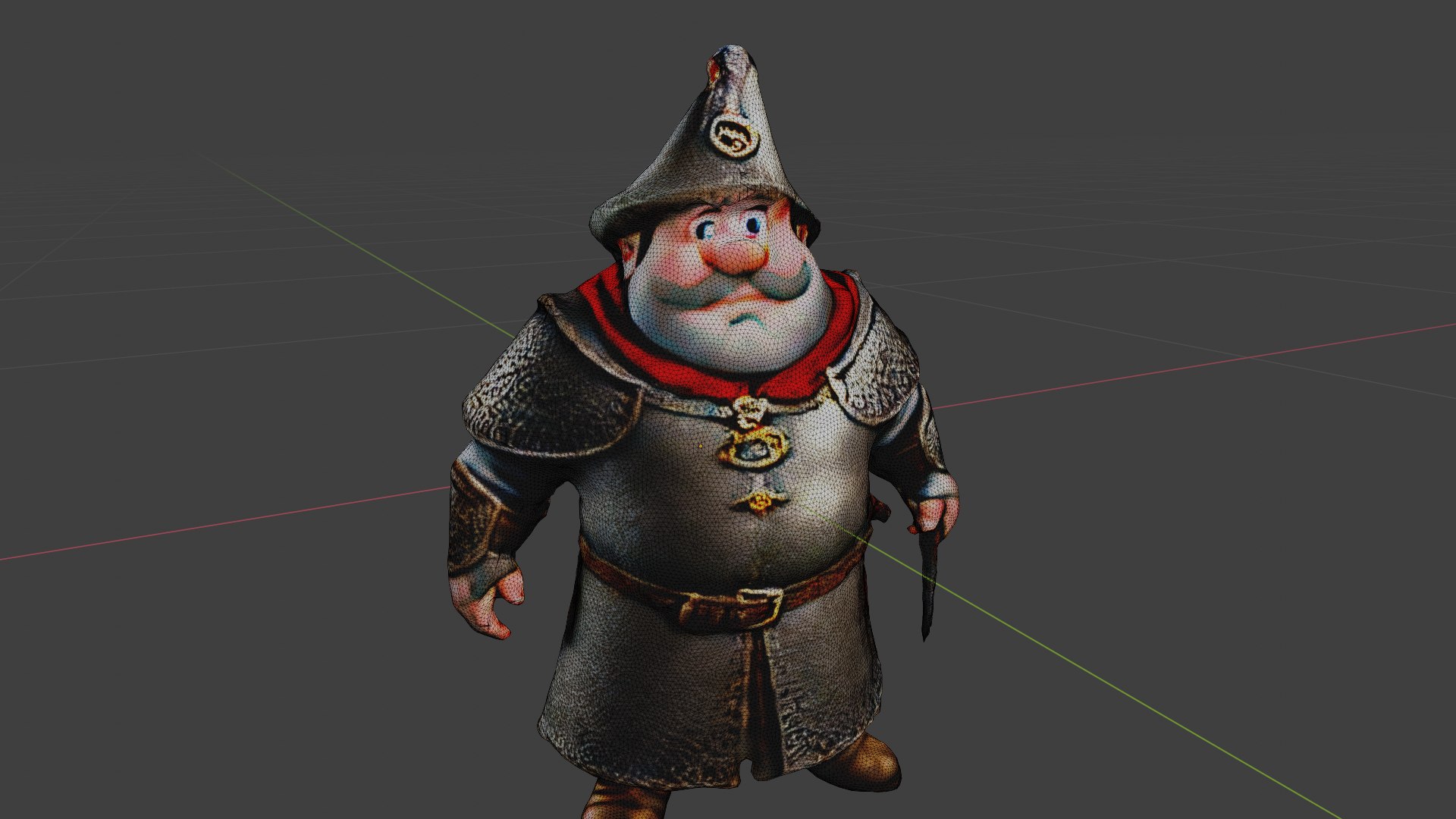 3D Fat Wizard - TurboSquid 2127536