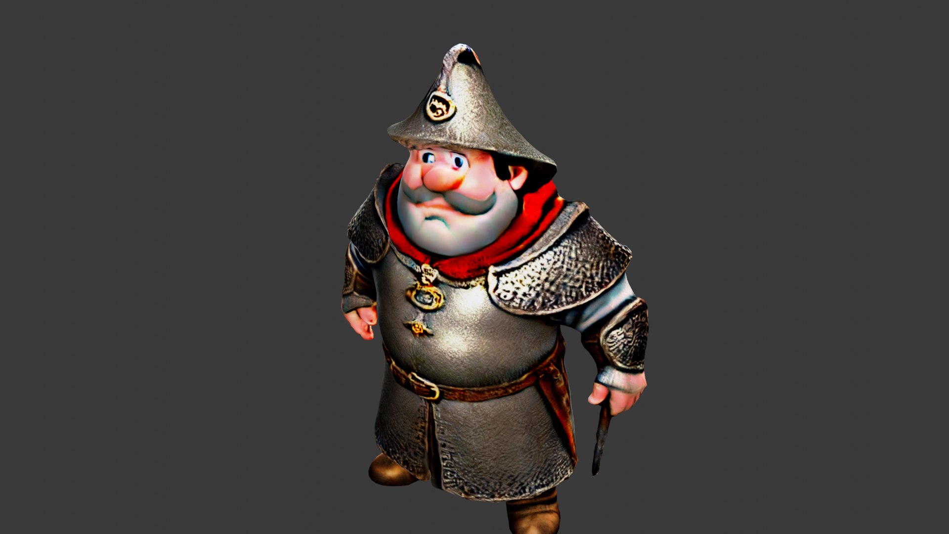 3D Fat Wizard - TurboSquid 2127536