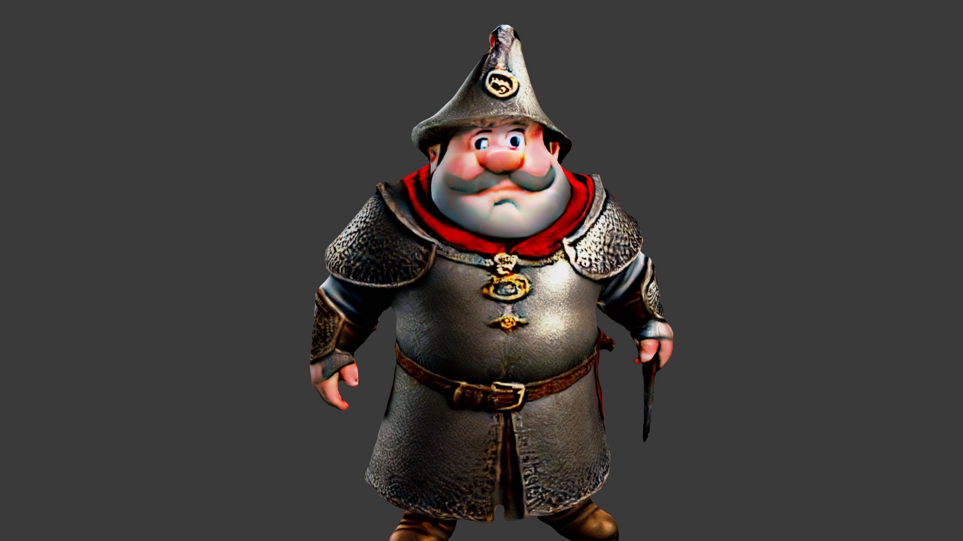 3D Fat Wizard - TurboSquid 2127536