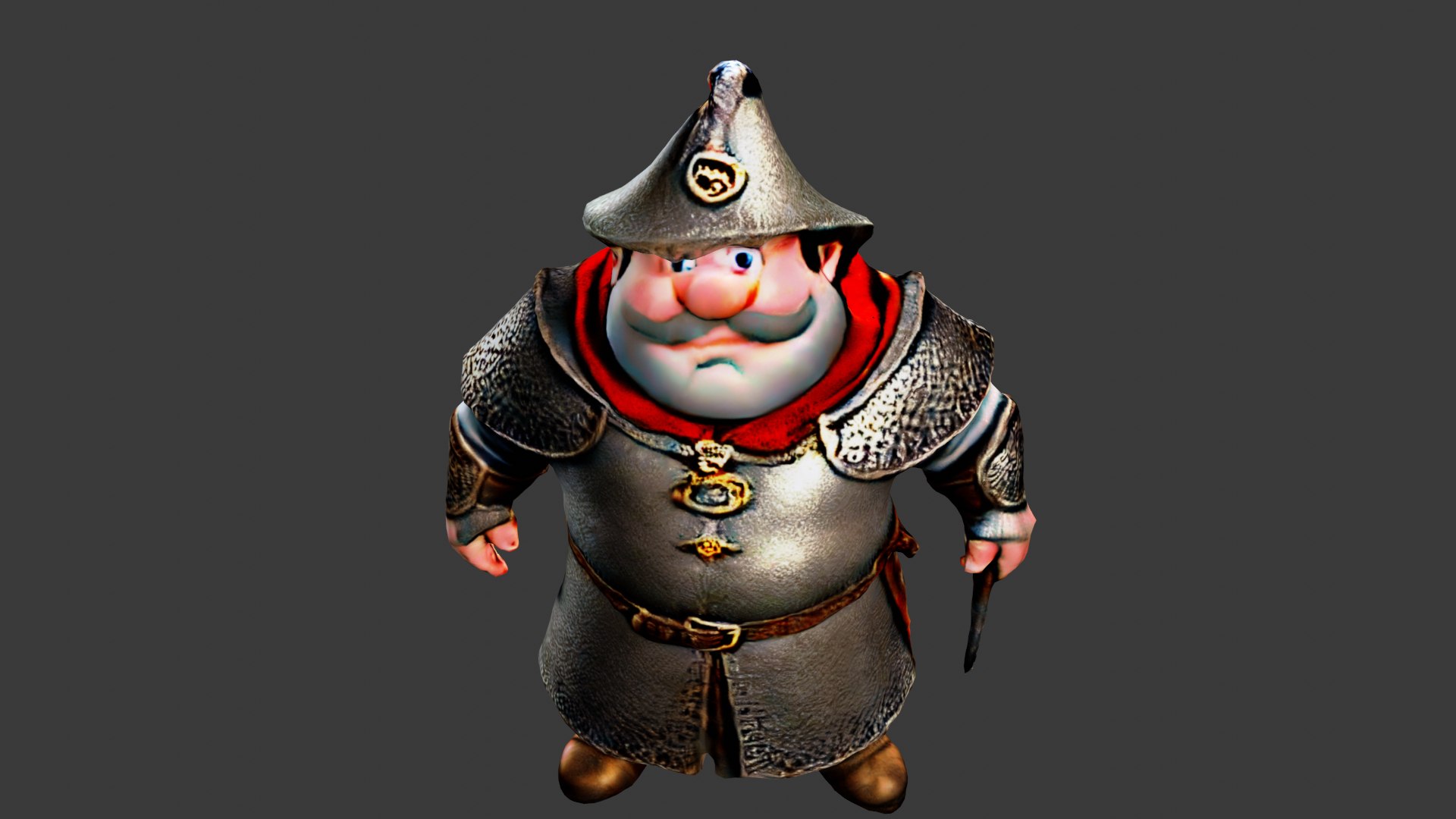 3D Fat Wizard - TurboSquid 2127536